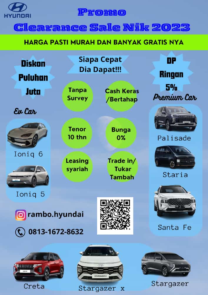 Promo Mobil Hyundai, Harga Nego, Diskon Spesial, Data Dibantu